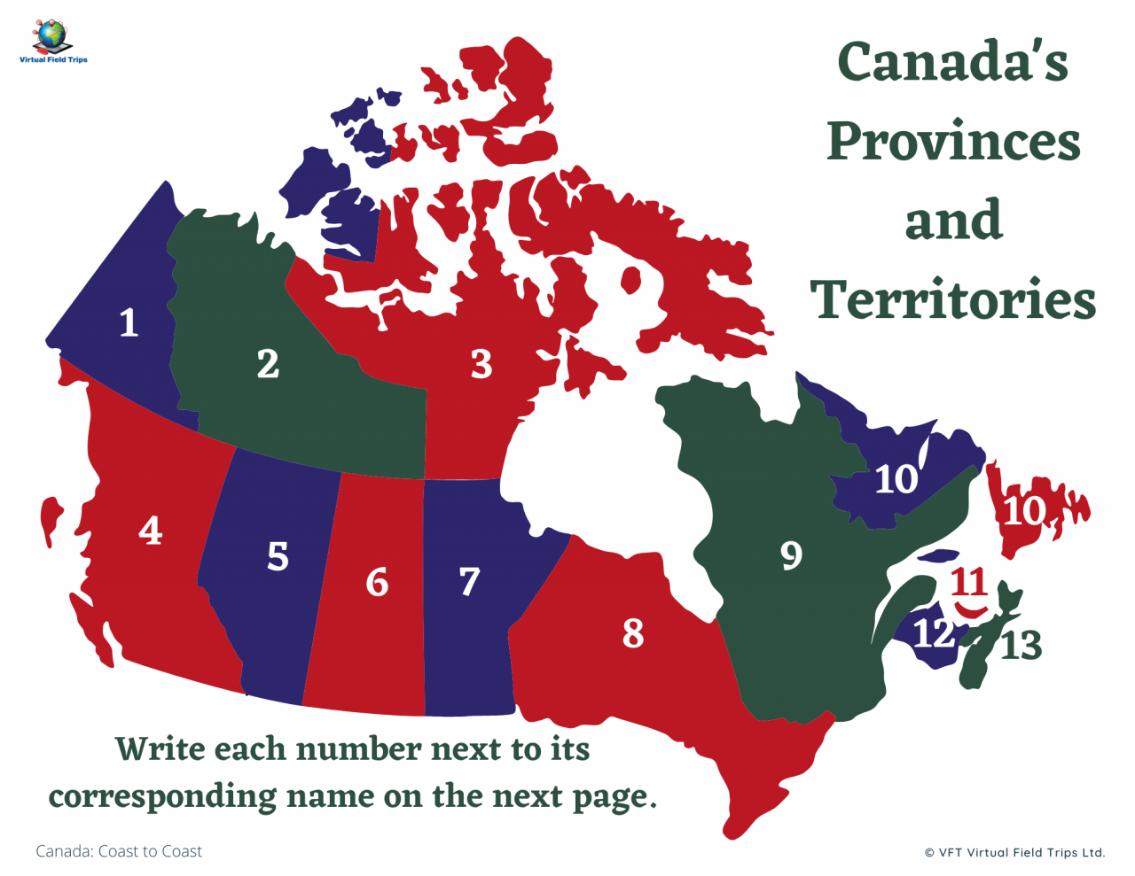 Canada: Coast to Coast – Virtual Field Trips