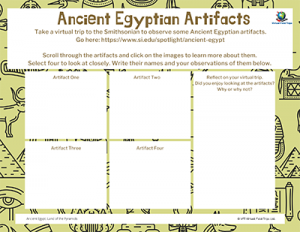Ancient Egypt: Land of the Pyramids Virtual Field Trip