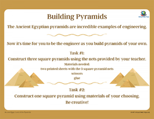 Ancient Egypt: Land of the Pyramids Virtual Field Trip