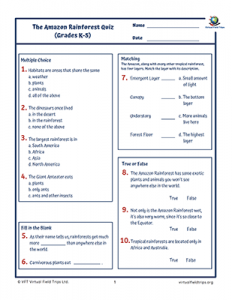 The Amazon Rainforest – Our Top Video! – Virtual Field Trips