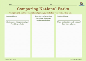 National Parks - California & Nevada – Virtual Field Trip. Preview.