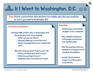 Washington, DC (Grades K-5) – Virtual Field Trips