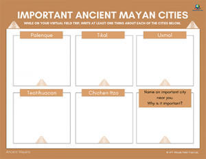 Learn About the Ancient Mayan Civilization – A Virtual Field Trip