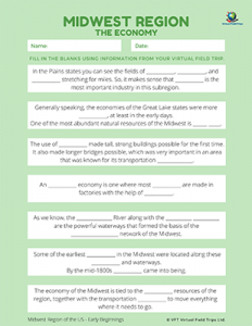 Midwest Region of the U.S: Early Beginnings – Virtual Field Trip