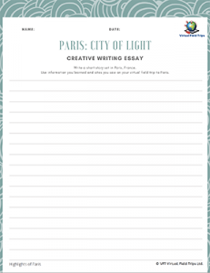 Paris: City of Light (Grades 6-9) – Virtual Field Trip