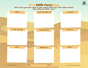 Sahara Desert – Virtual Field Trips