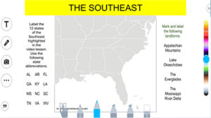 Grade 4: Southeast Region of the U.S. – Social Studies Lesson